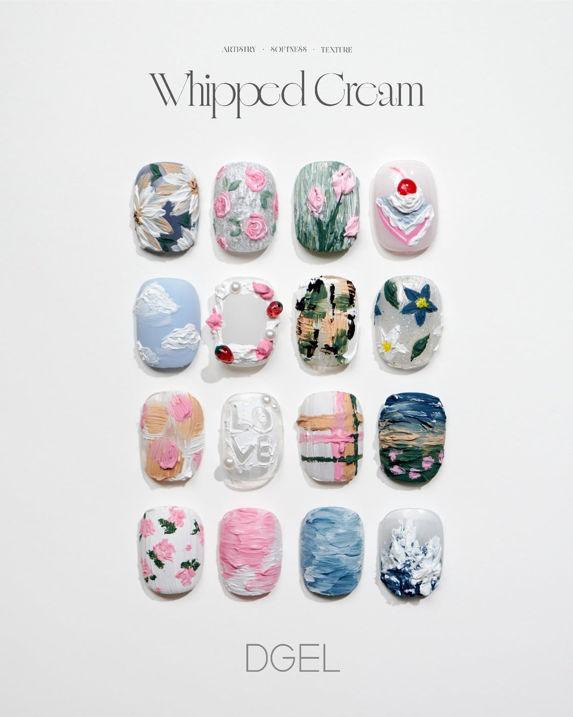 Korean Nail Polish - DGEL Whipped Cream Collection– Pretty Yeppuda
