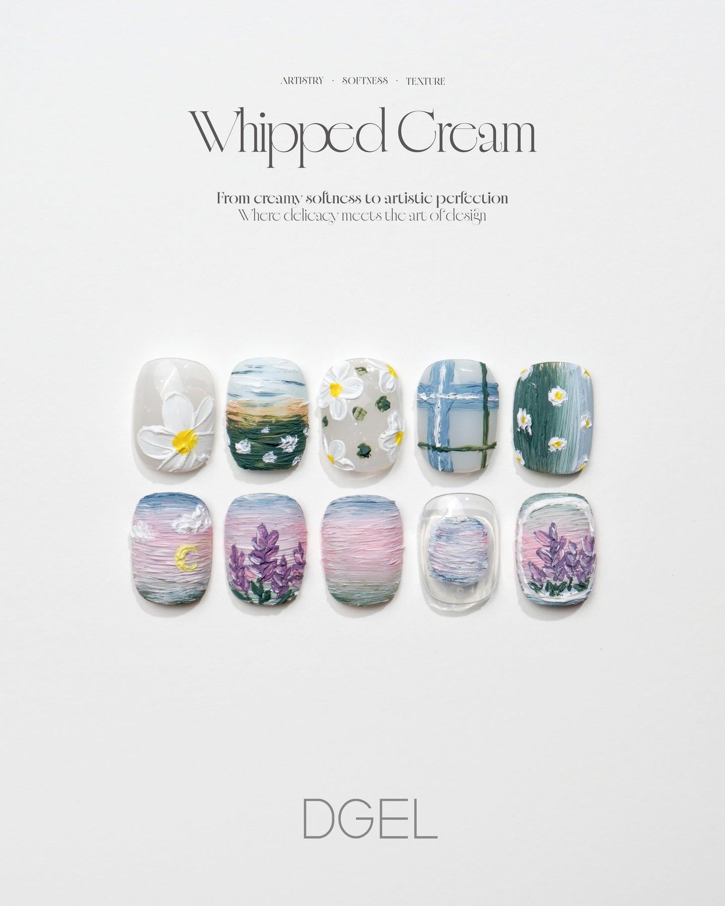 Korean Nail Polish - DGEL Whipped Cream Collection– Pretty Yeppuda